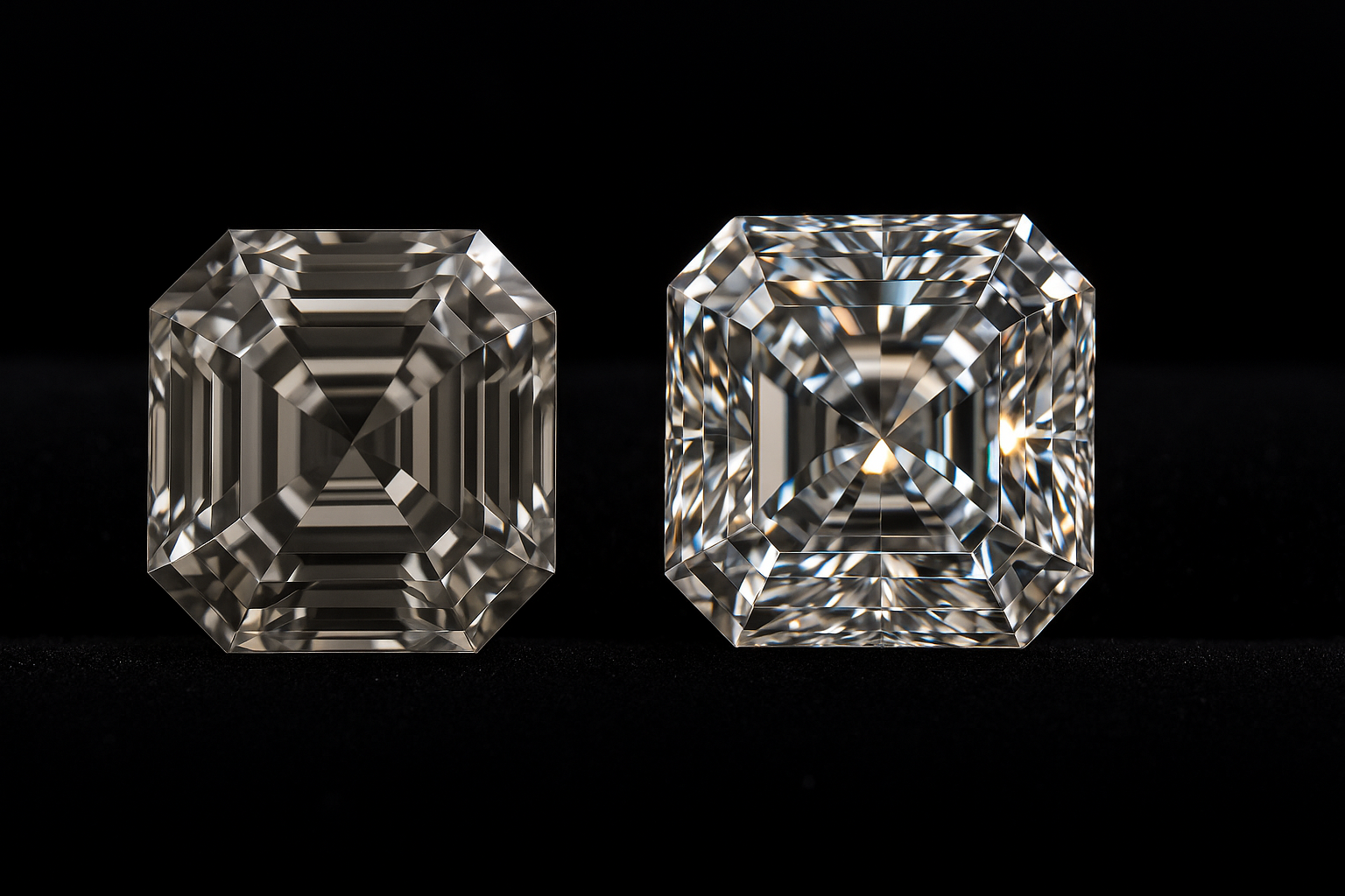 Royal Asscher vs. Asscher Cut – Der Unterschied für Deinen Diamanten
