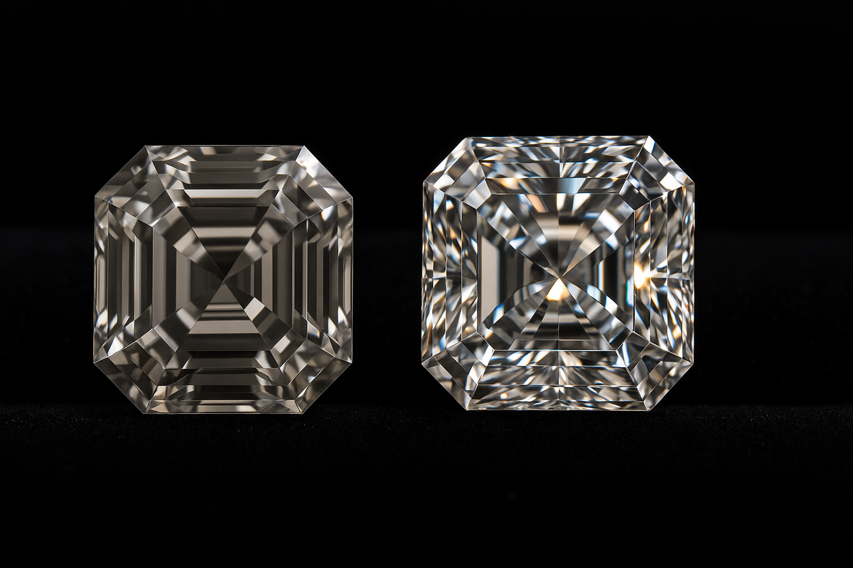 Royal Asscher vs. Asscher Cut – Der Unterschied für Deinen Diamanten