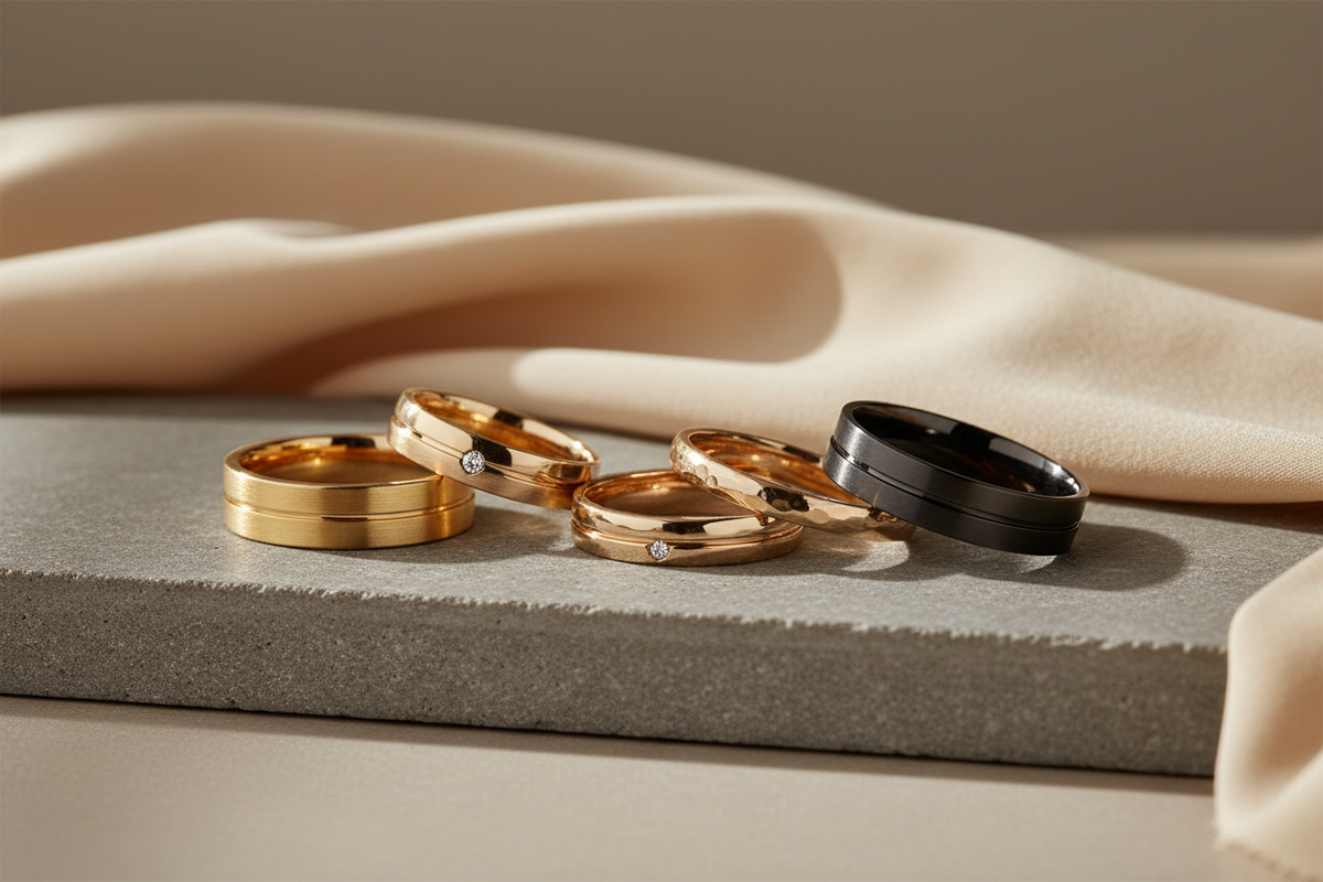 Wedding Ring Trends 2026 - Materials, Colors and Designs
